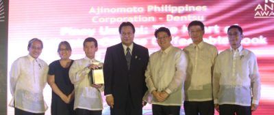 Pinoy Umami won two Anvil Awards | Ajinomoto Philippines Corporation