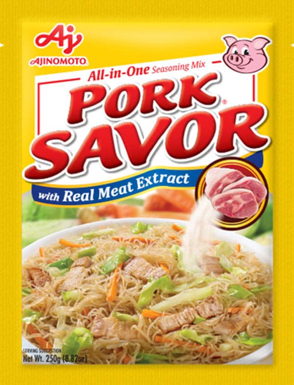 PORKSAVOR® ALL-IN-ONE SEASONING MIX | Ajinomoto Philippines Corporation