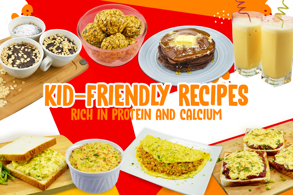 Kid friendly Recipes Rich In Protein And Calcium For National