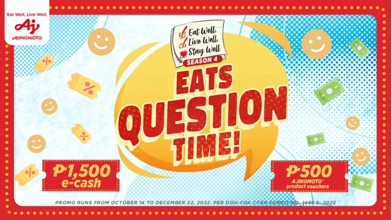 Eats Question Time! – Ajinomoto Philippines Corporation